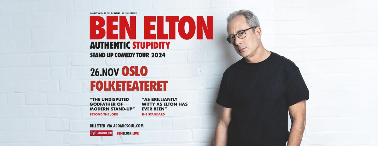 Ben Elton Tickets on Eventim.no